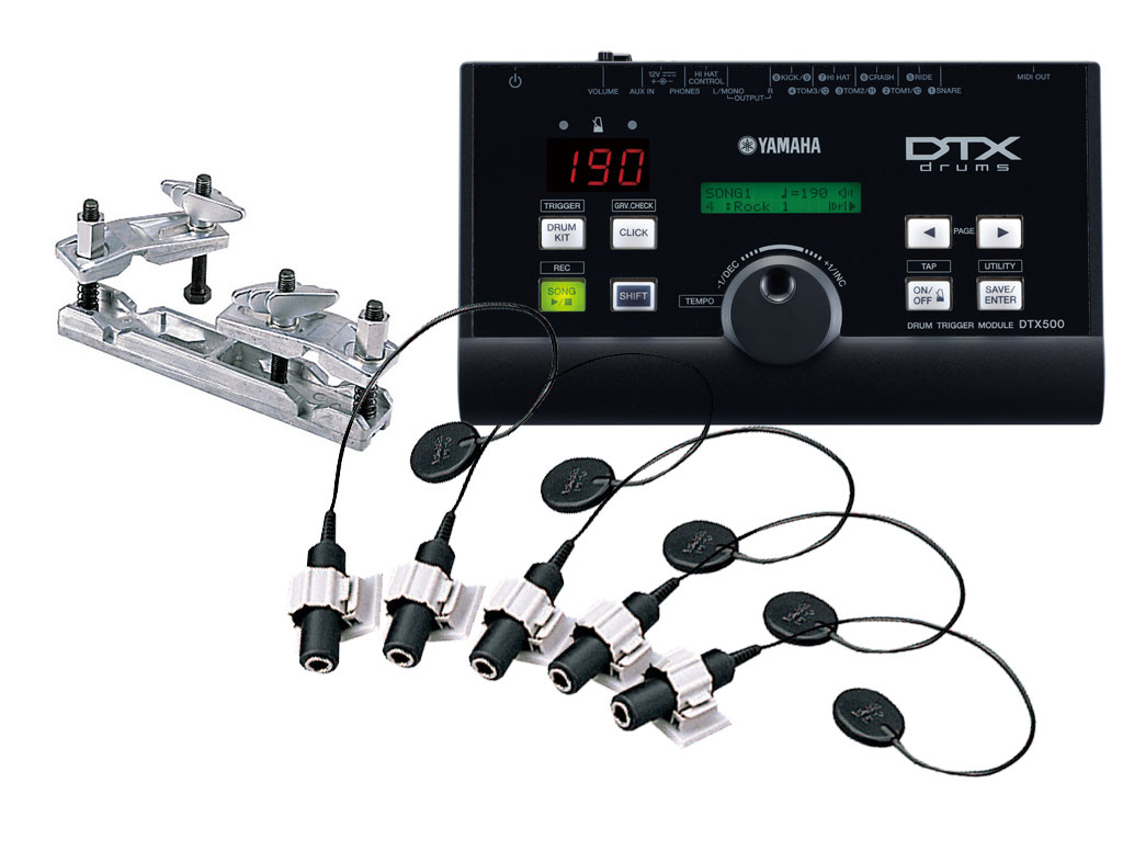 Yamaha DTX500 Trigger Set - Kit digital pentru tobe acustice ...