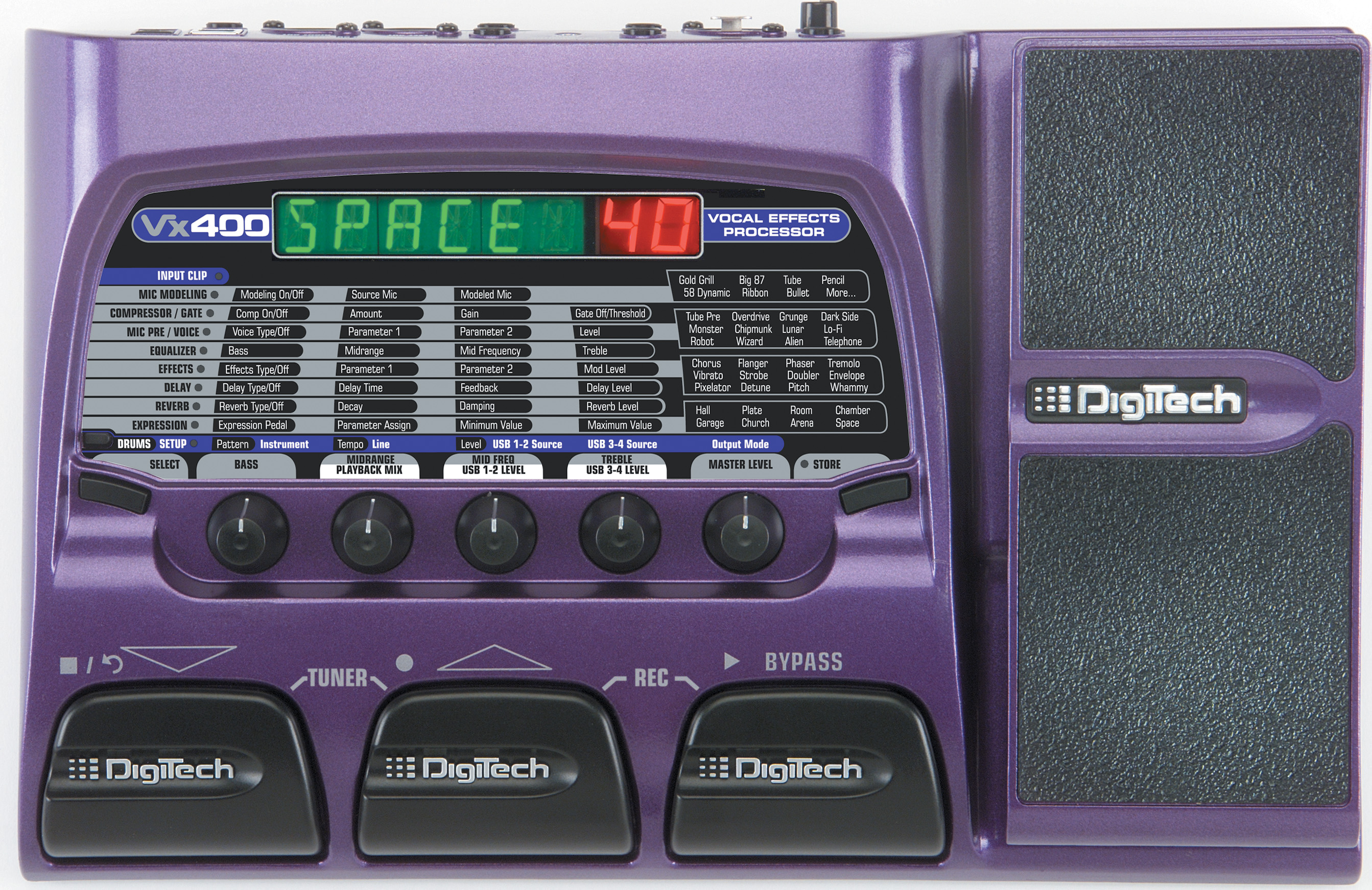 Digitech VX400 - Procesor vocal - SoundCreation