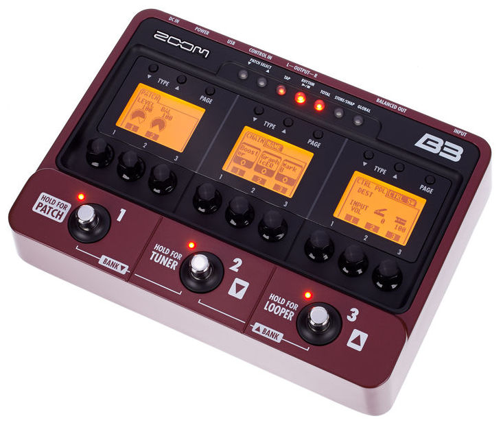 Zoom B3 - Multiefecte chitara bas - SoundCreation