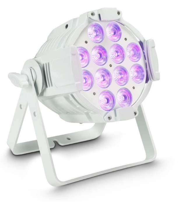 Cameo Studio PAR-64 RGBWA+UV 12W WH - Proiector LED profesional ...
