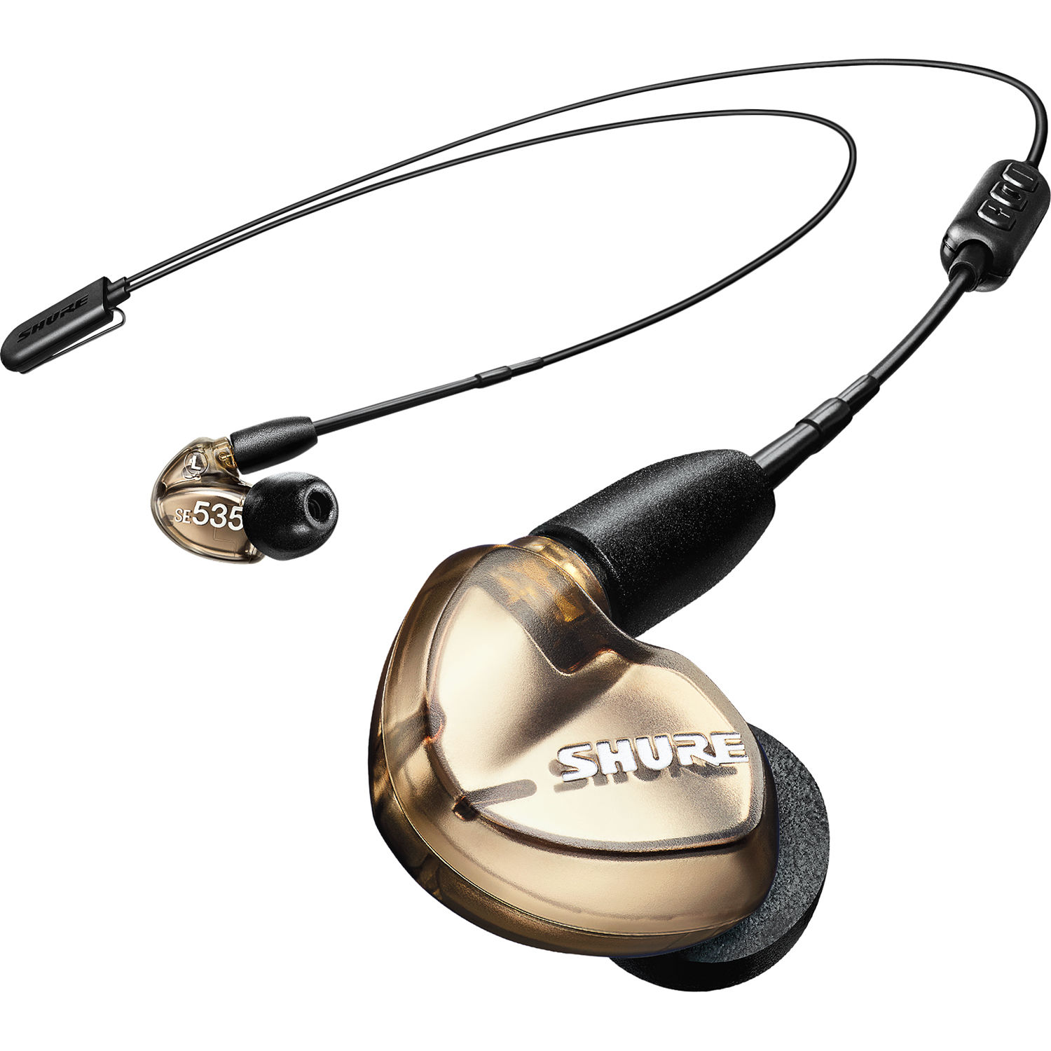Shure SE535 V + BT2 - Casti in-ear + cablu Bluetooth - SoundCreation