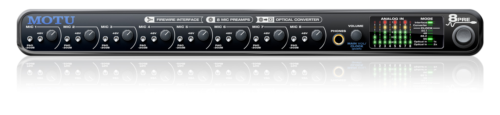 MOTU 8PRE - Interfata Audio Firewire - SoundCreation