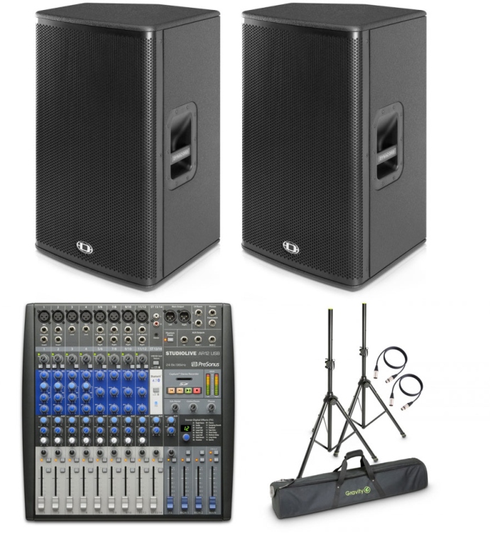 Dynacord A115 Active Mixer Set - Sistem de sonorizare