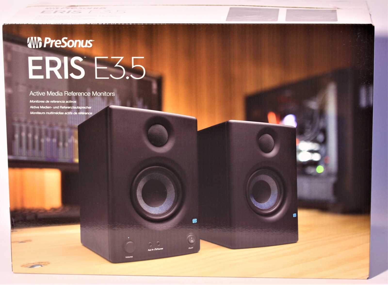 Presonus Eris E3.5 - Boxe multimedia / studio - SoundCreation