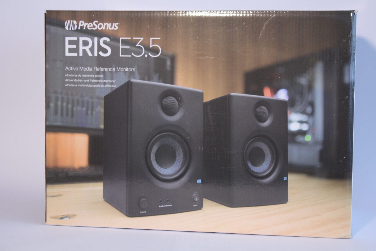 Presonus Eris E3.5 - Boxe multimedia / studio - SoundCreation